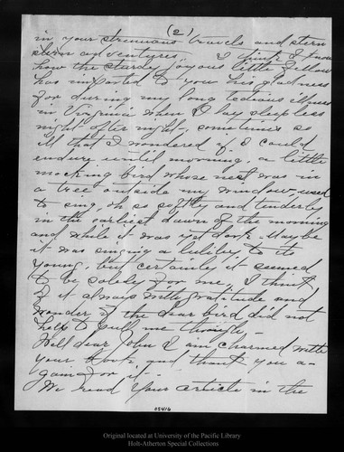 Letter from Joanna [Muir Brown] to John Muir, 1913 Apr 2 — Calisphere