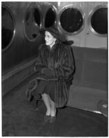 Betsey Cushing Roosevelt during her divorce suit against husband James ...