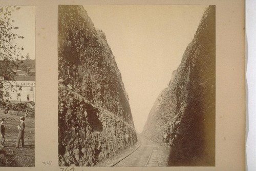 Bloomer Cut, near Auburn, 85 foot drop — Calisphere