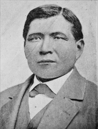 Portrait photograph of Captain John Morongo — Calisphere