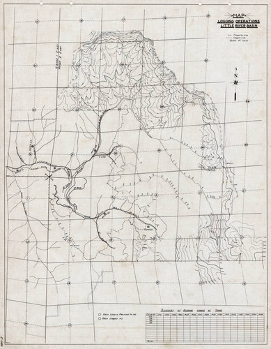 Map Logging Operations Little River Basin — Calisphere