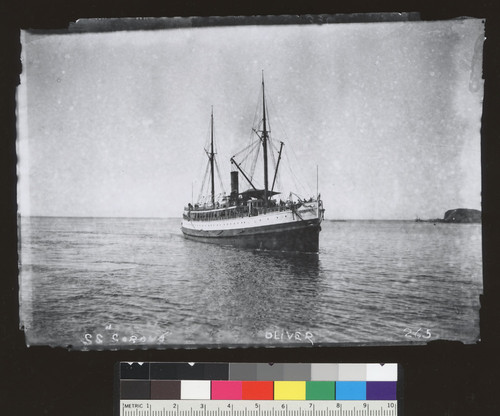 SS Corona (ship). [photographic print] — Calisphere