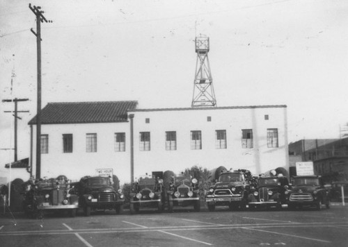 Orange Fire Department, South Olive Street fire station, Orange ...