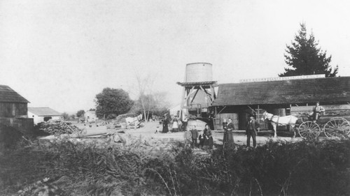 Fred Rohr's Santa Ana Valley Winery, Santa Ana, California, ca. 1900 ...