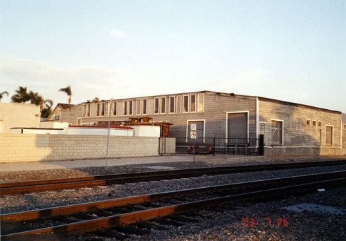 Former orange packing house, Orange, California, 2003 — Calisphere