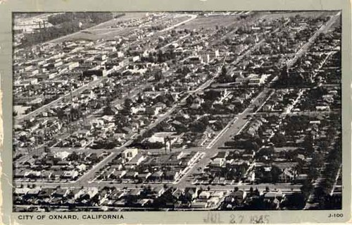 Aerial view of Oxnard — Calisphere