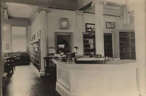 Carnegie library interior — Calisphere