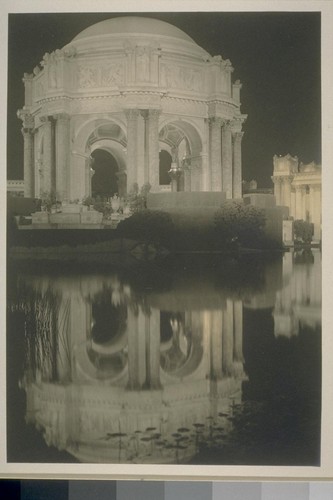 [Rotunda and altar, Palace of Fine Arts (Bernard R. Maybeck, architect ...