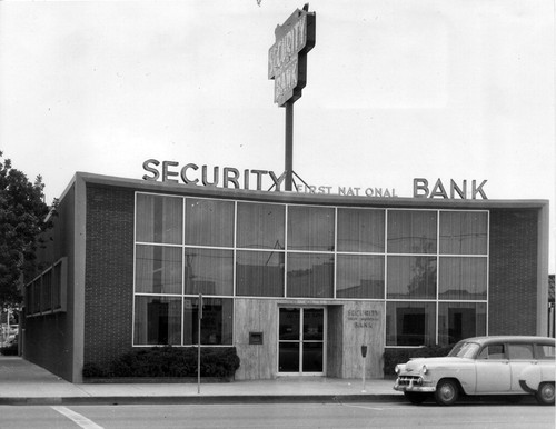 Security First National Bank in Escondido, CA — Calisphere
