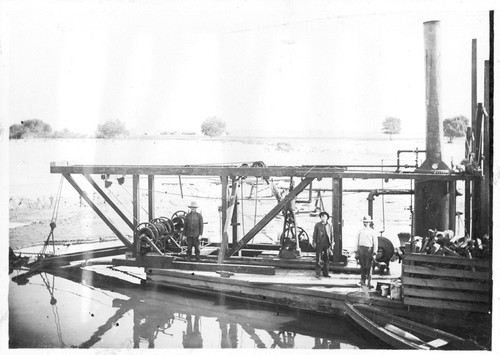 Dredge at Head of Dutch John Cut, Kings County — Calisphere