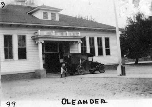 Oleander Elementary School Oleander California — Calisphere