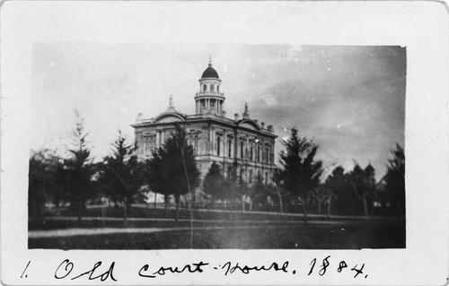 Old Court House 1884 Fresno California — Calisphere