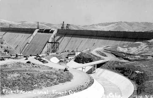 Friant Kern Canal Friant Dam Friant California — Calisphere