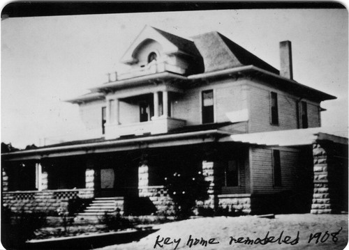 Photograph of George Key Ranch house — Calisphere