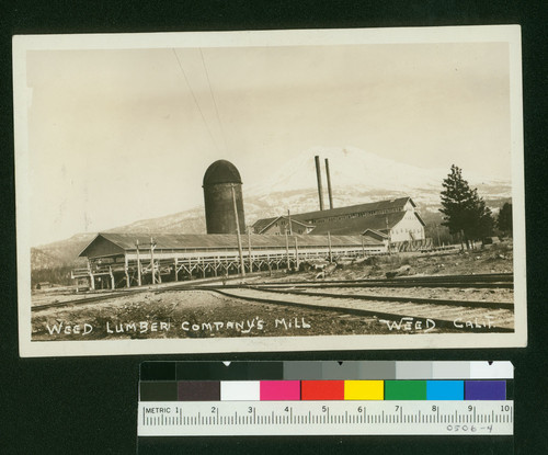 Weed Lumber Company's Mill, Weed, Calif — Calisphere