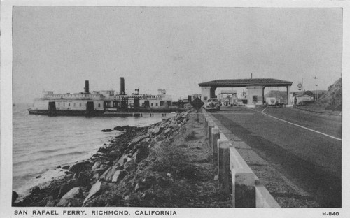 [Photograph of San Rafael Ferry Terminal] — Calisphere