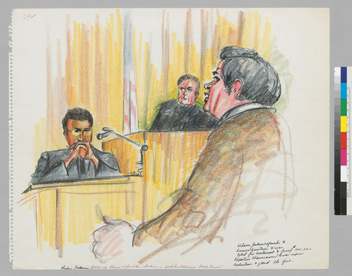 [recto]: Lester Jackson, father of George & Jonathan Jackson, with his ...