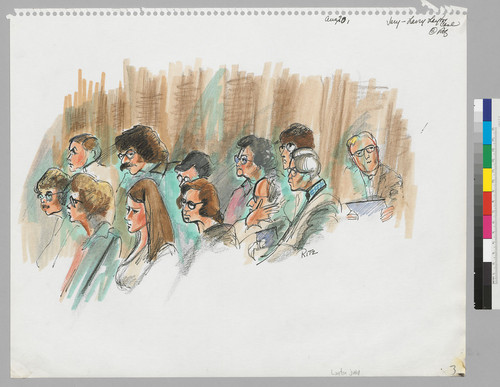 [recto]: 8/20/81 Jury - Larry Layton case — Calisphere