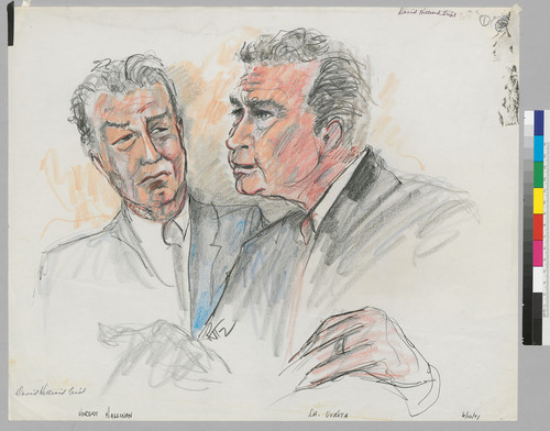 6/10/71 Vincent Hallinan [Defense Attorney]; District Attorney Frank ...