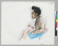 [recto]: San Quentin 6 Defendant Hugo Pinell, 1971 — Calisphere