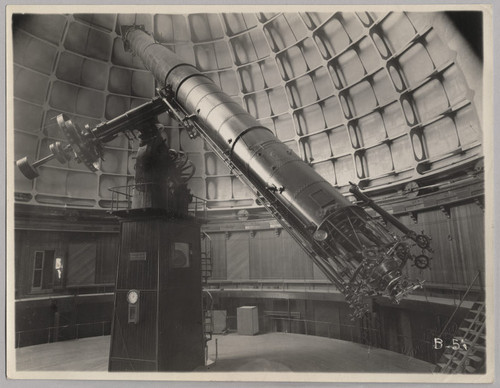 Lick Observatory 36-inch Telescope, ca. 1890 — Calisphere
