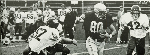 SCU Football: Split end Bart Jenks — Calisphere