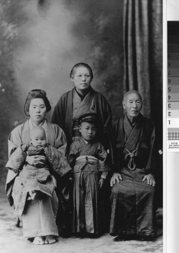 Portrait of Sasaki family — Calisphere