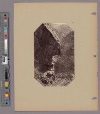 Hanging Rock, Clear Creek Canon [Colorado]. W.H. J [Jackson] & Co. 182 ...
