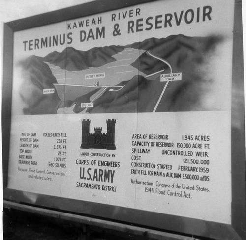 Groundbreaking, Terminus Dam, Tulare County, Calif — Calisphere