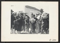 Turlock, Calif.--Families of Japanese ancestry arrived at Turlock ...