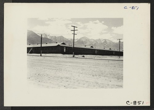 Manzanar, Calif.--The new hospital at this War Relocation Authority ...