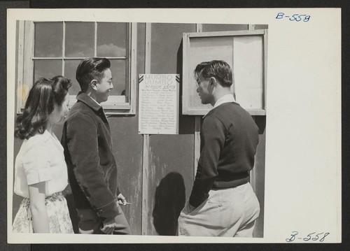 Janice Shieta, Ted Fujioka, student body president, and Shogo Iwasaki ...