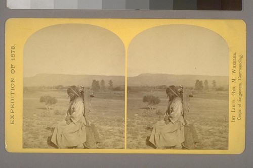 Apache squaw and pappoose.--Photographer: T. H. O'Sullivan ...