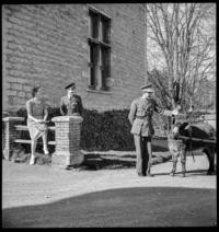 Vogue-Belgium 1940 [Solvay castle, Chateau de La Hulpe. Belgium. Solvay ...
