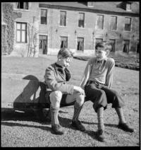 Vogue-Belgium 1940 [Solvay castle, Chateau de La Hulpe. Belgium. Solvay ...