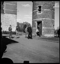 Vogue-Belgium 1940 [Solvay castle, Chateau de La Hulpe. Belgium. Solvay ...