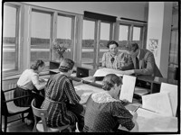 Meteorological room [at airport?] — Calisphere