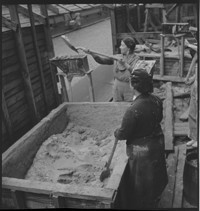 Women cementers — Calisphere