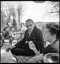 Vogue-Belgium 1940 [Solvay castle, Chateau de La Hulpe. Belgium. Solvay ...