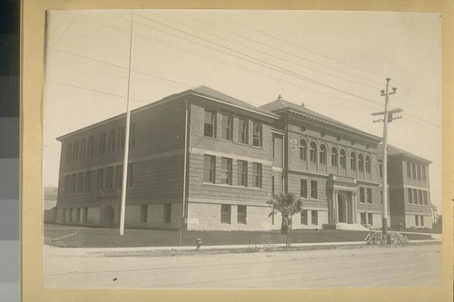 [Berkeley High School building.] — Calisphere