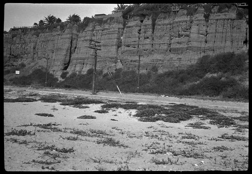 Palisades Park cliff, Santa Monica, 1929 — Calisphere