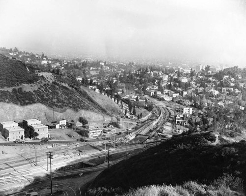 View of Cahuenga Pass — Calisphere