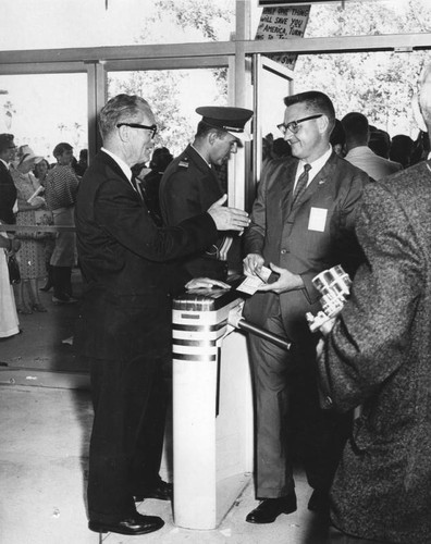 Greetings at the gate — Calisphere