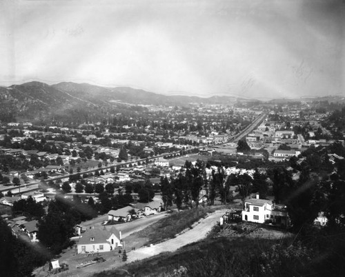 Panoramic view of Eagle Rock, view 10 — Calisphere