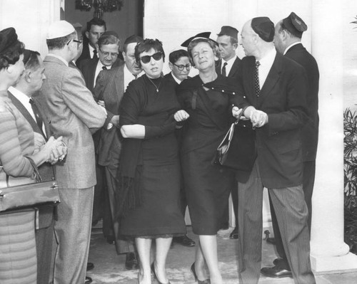 Grieving family — Calisphere