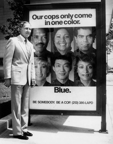 Police recruitment poster — Calisphere