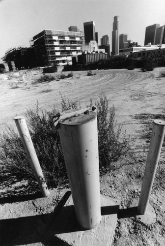 Belmont Learning Center, construction — Calisphere