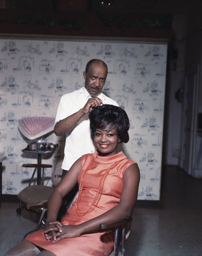 Councilman Billy Mills' secretary, Ruby Williams — Calisphere