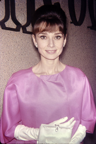 Audrey Hepburn at Romanoff's — Calisphere