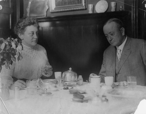 Judge Rose and wife — Calisphere